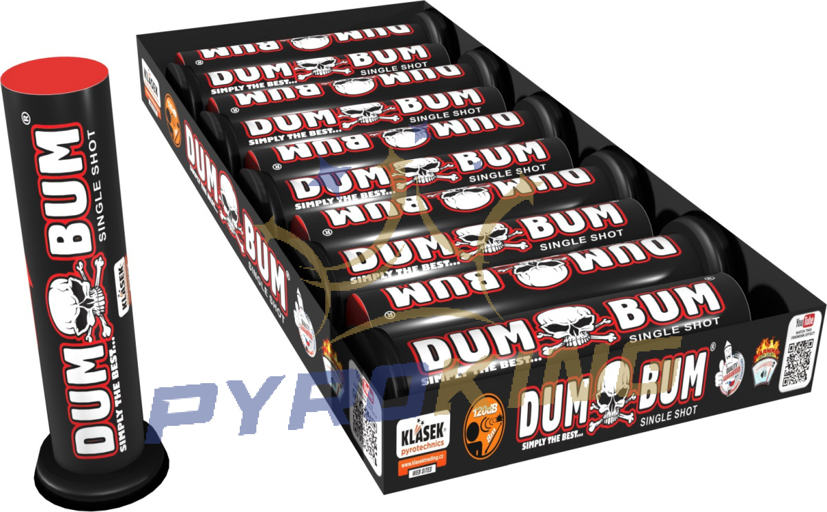 Dum Bum Single Shot 20mm SS20D - Klasek - PyroKing